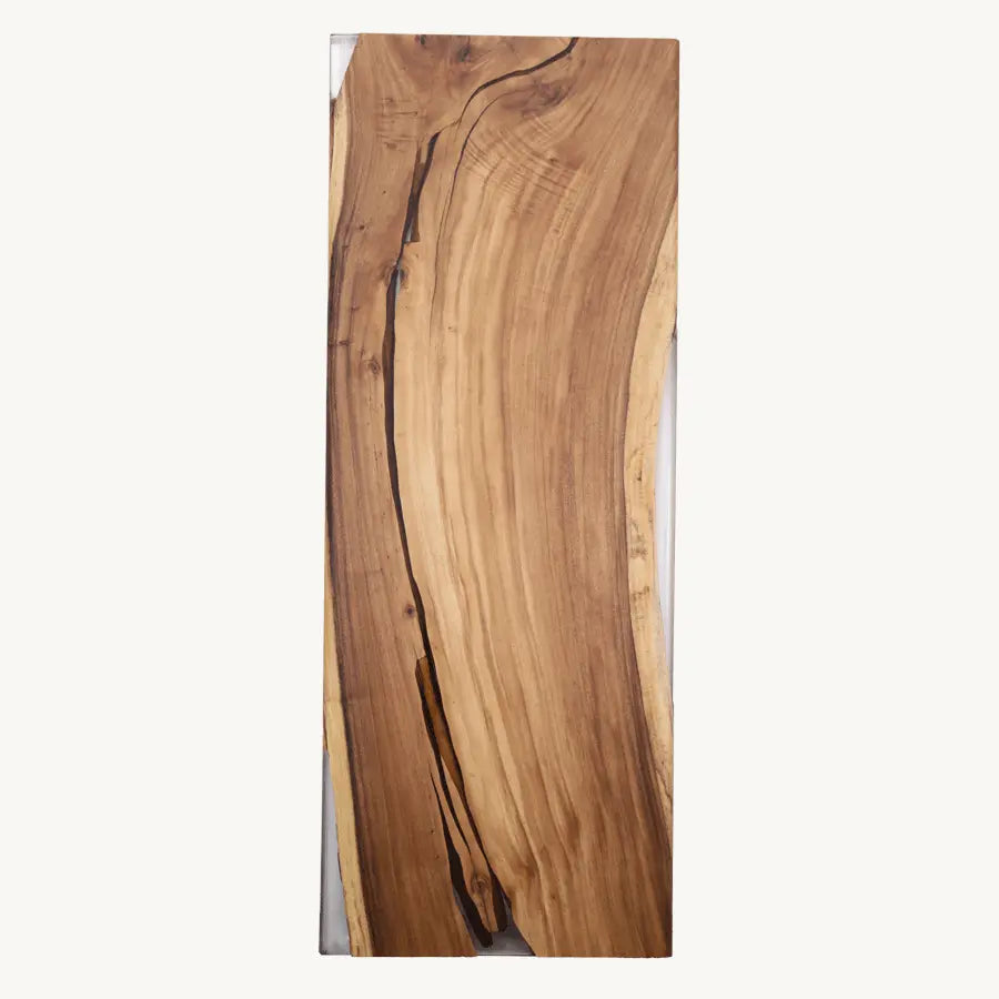 Saman Shield dining table - Custom, Live Edge, Matching Wood Legs – Holzsch