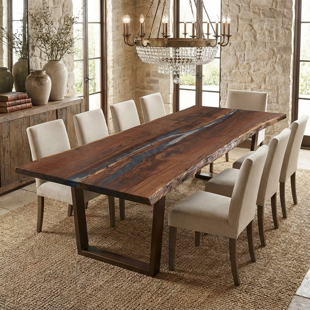 Sedon Table | Large Custom Dining & Desk Table by Holzsch